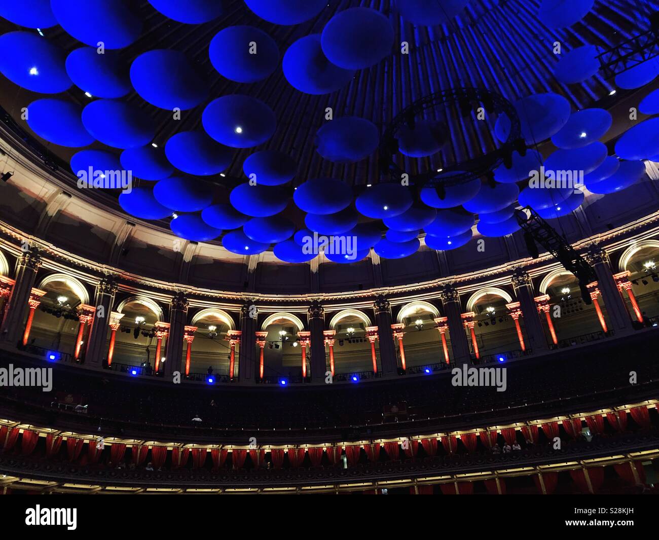 Royal albert hall ceiling hi-res stock photography and images - Alamy