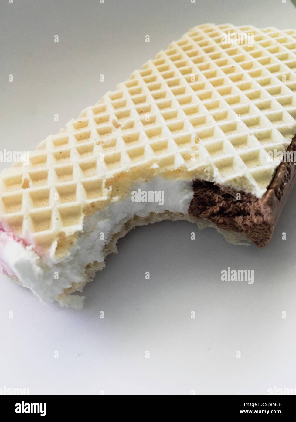 Bitten Ice Cream High Resolution Stock Photography and Images - Alamy