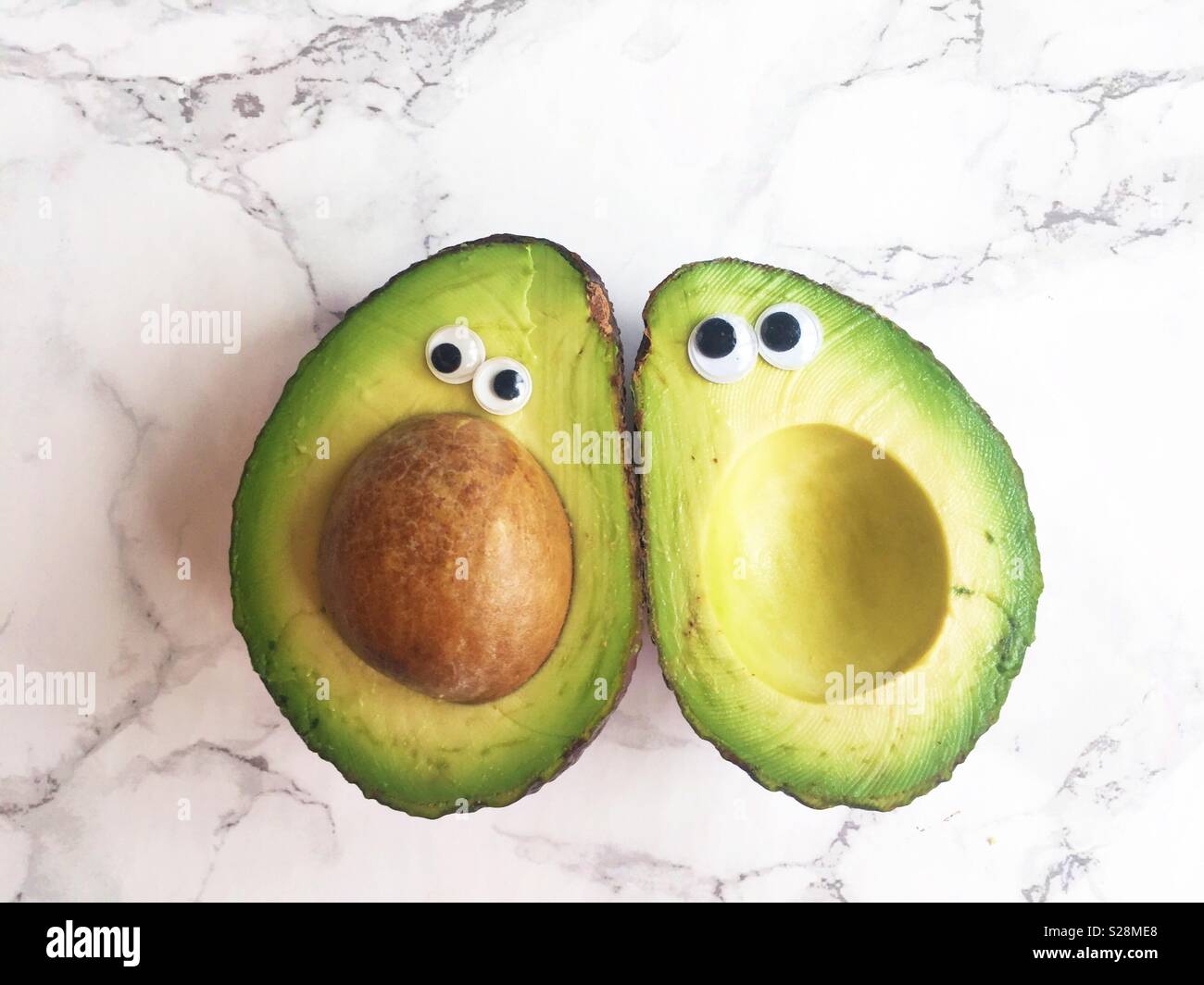 Avocado with eyes hi-res stock photography and images - Alamy