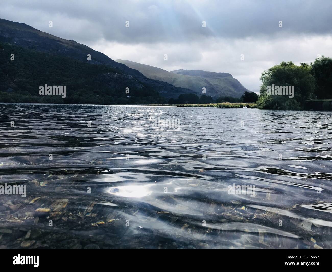 Llanberis lake hi-res stock photography and images - Alamy