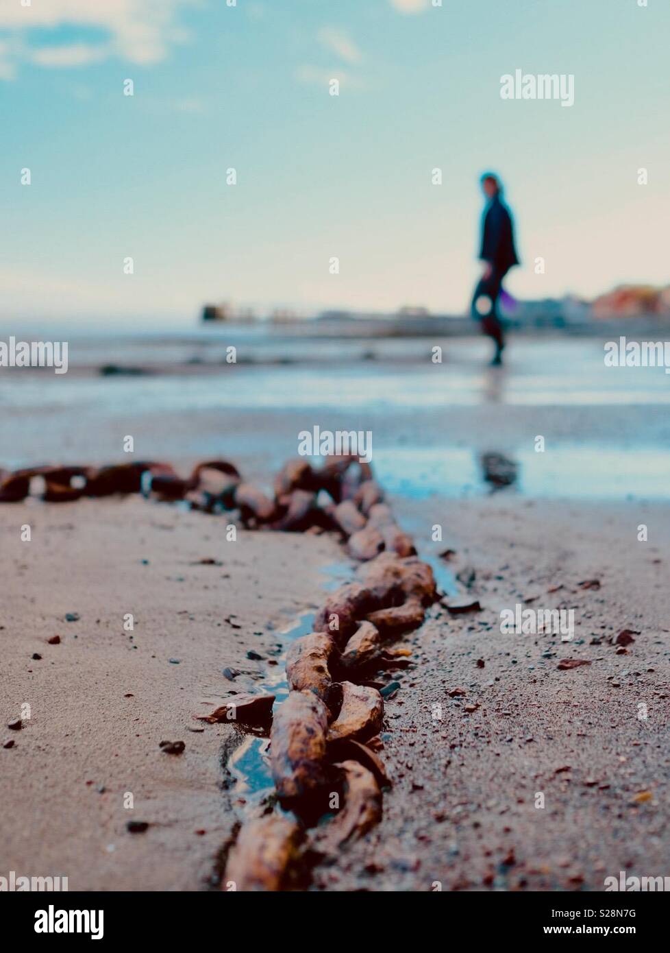 Chain beach hi-res stock photography and images - Alamy