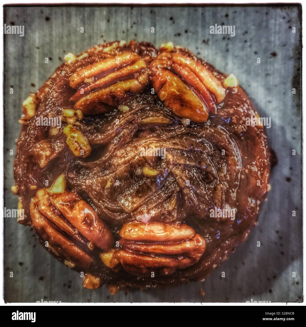 Sticky bun from Kahve Road, Cape Town, South Africa Stock Photo - Alamy