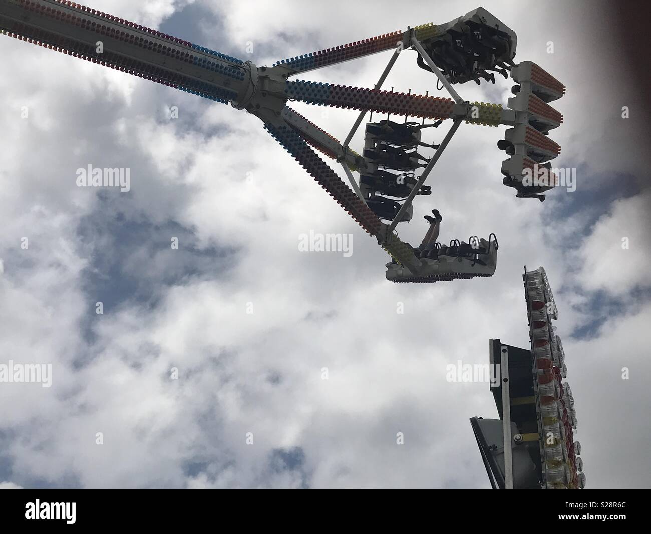 County fair carnival ride Stock Photo - Alamy