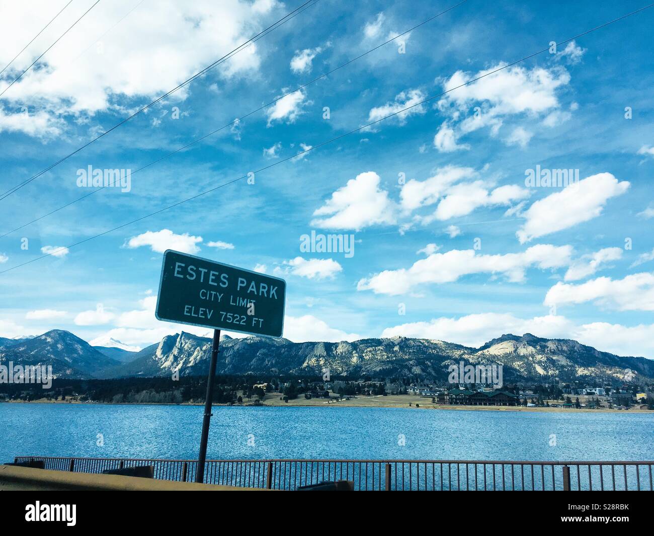 Estes park colorado city hi-res stock photography and images - Alamy