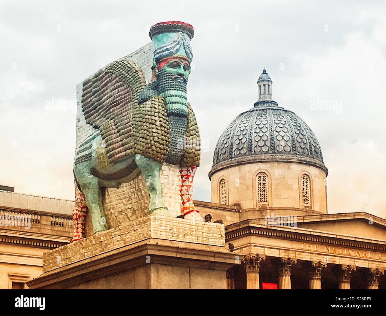 Fourth Plinth Trafalgar Square London High Resolution Stock Photography ...