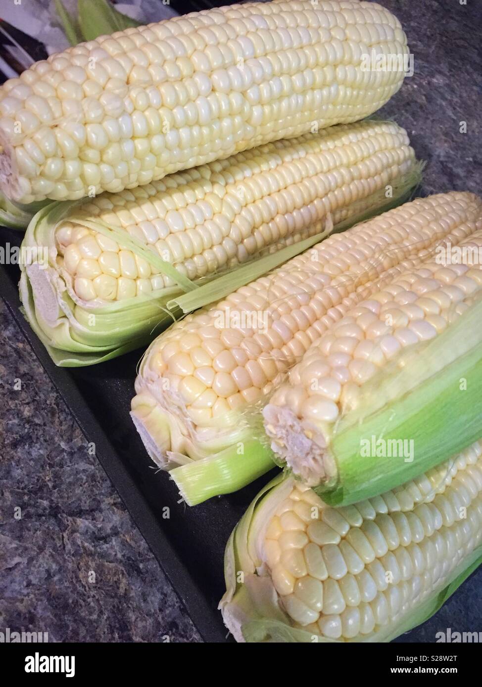Corn on the cob,USA Stock Photo - Alamy