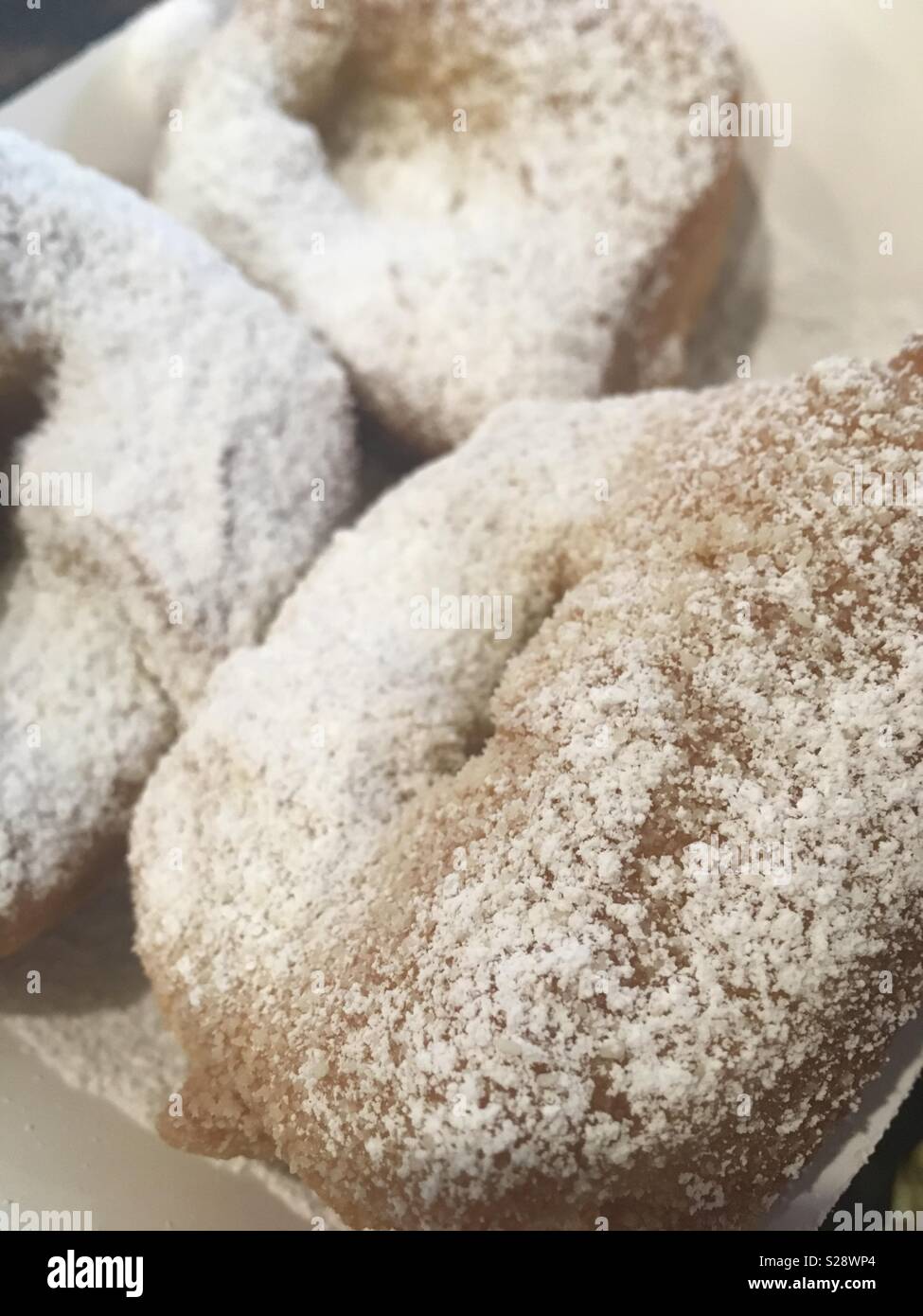 French donuts (beignets) in New Orleans Stock Photo - Alamy