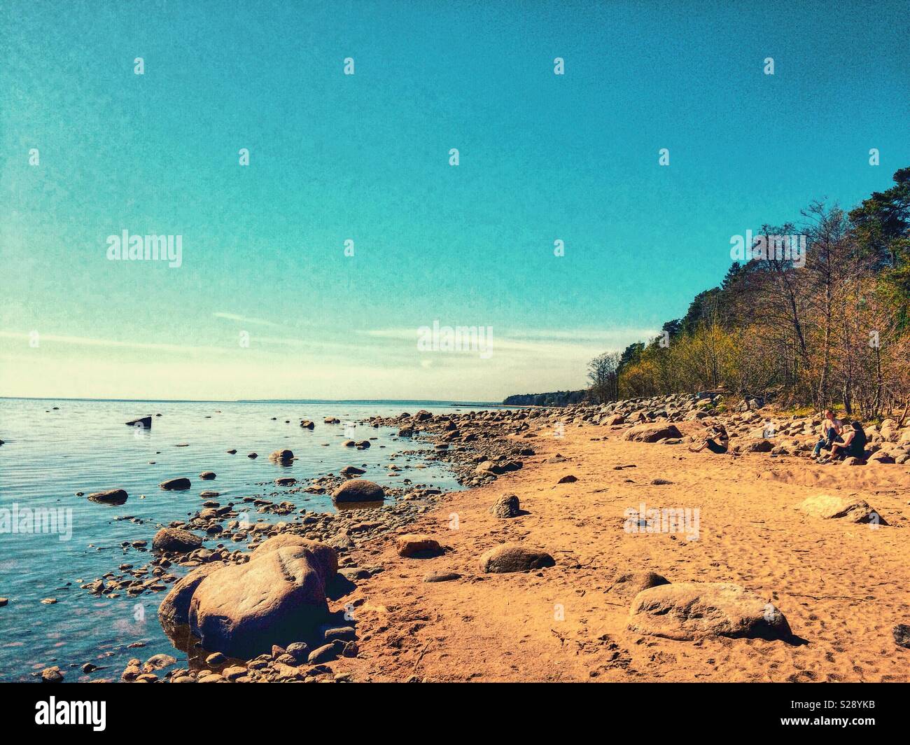 Beach on Mard Stock Photo - Alamy