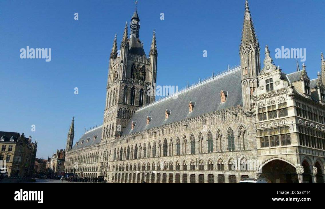 Cloth Hall Ypres Stock Photo - Alamy