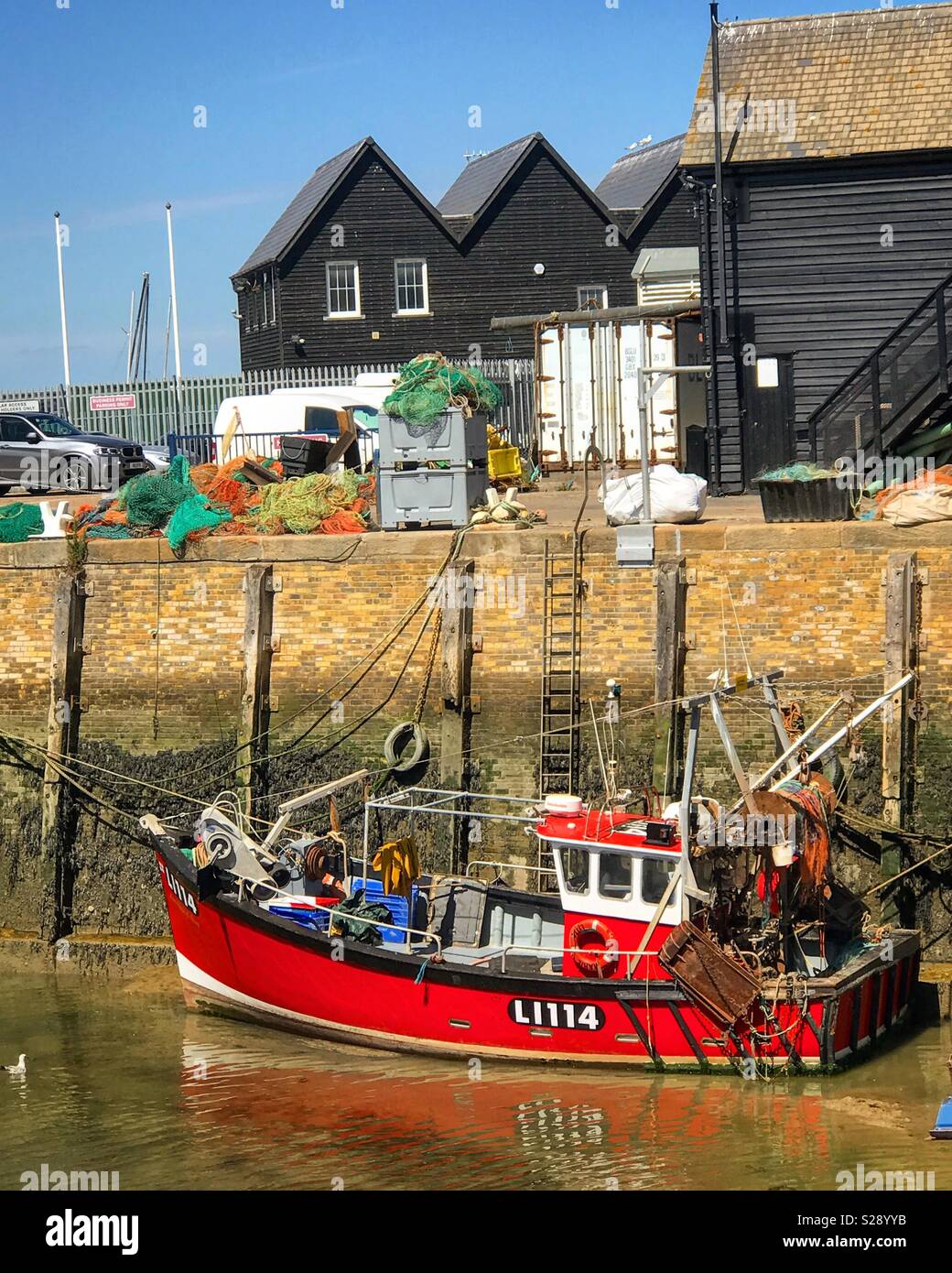 Whitstable fishing boat hi-res stock photography and images - Alamy