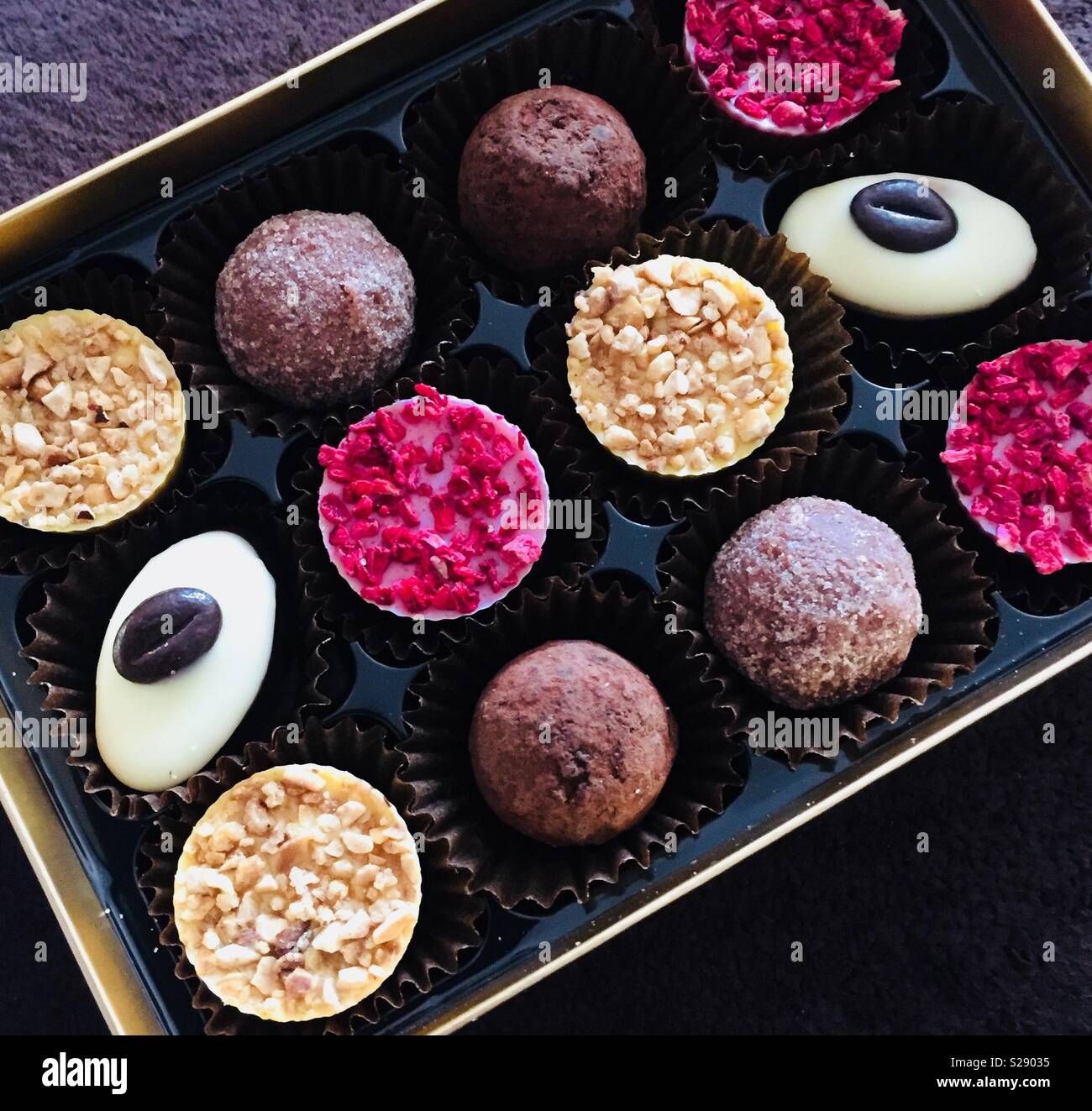 Colourful chocolates hi-res stock photography and images - Alamy