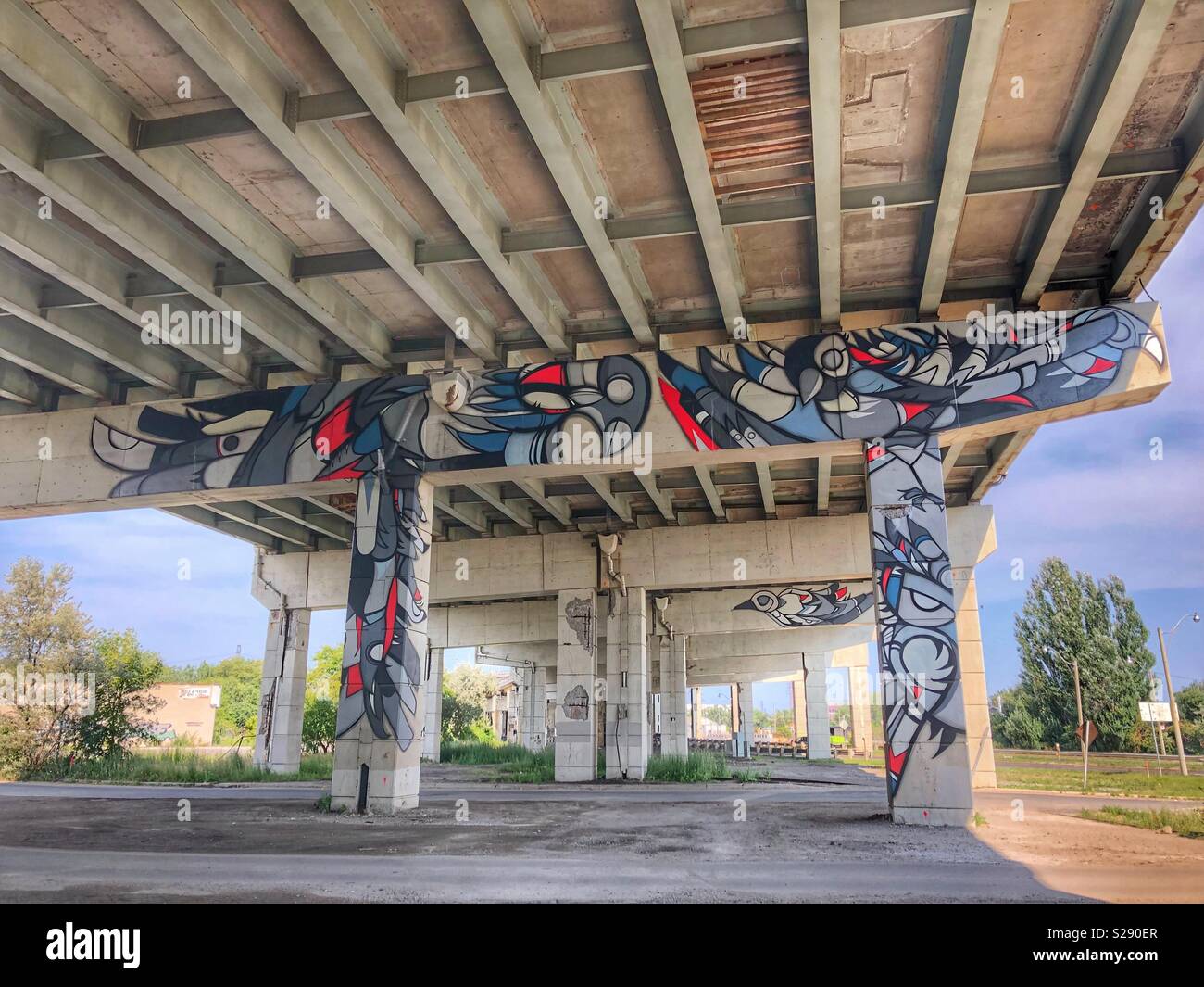 Graffiti on underpass hi-res stock photography and images - Alamy