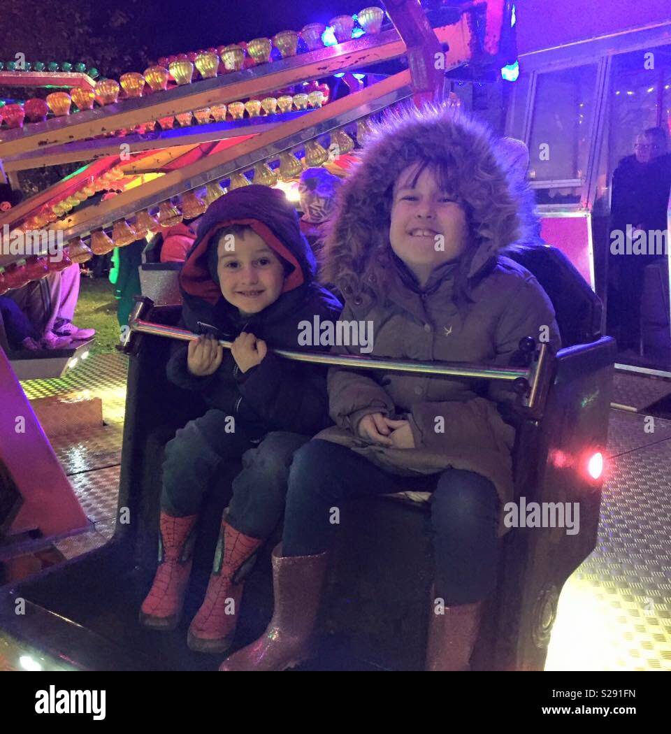 Children fairground ride hi-res stock photography and images - Alamy