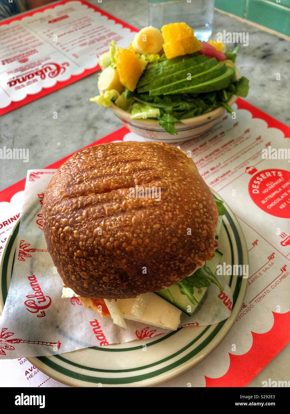 A delicious healthy lunch Stock Photo - Alamy