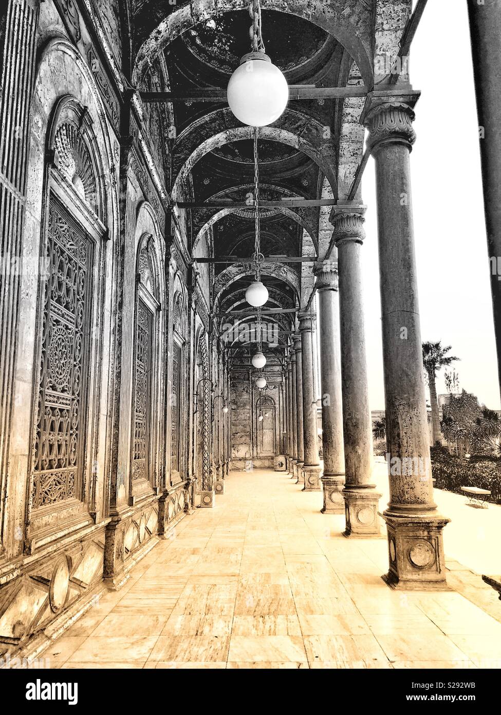 Exterior of Mosque of Muhammad Ali at Citadel, Cairo Stock Photo - Alamy