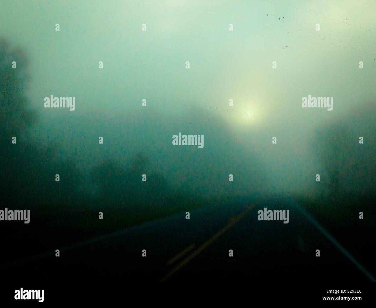 Summer morning mist over hi-res stock photography and images - Alamy
