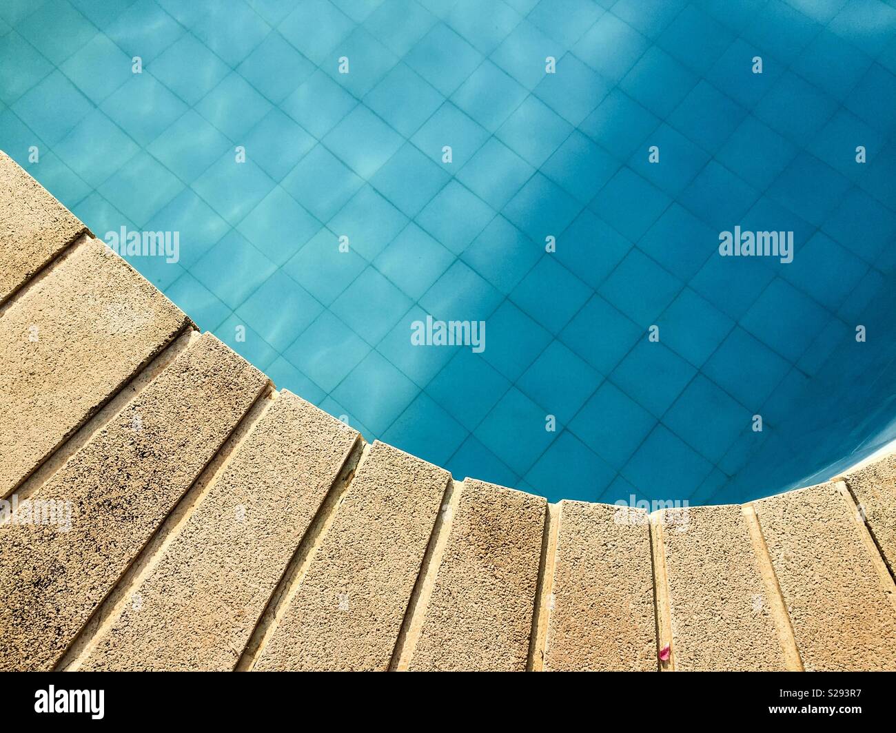 Detail of a pool Stock Photo - Alamy