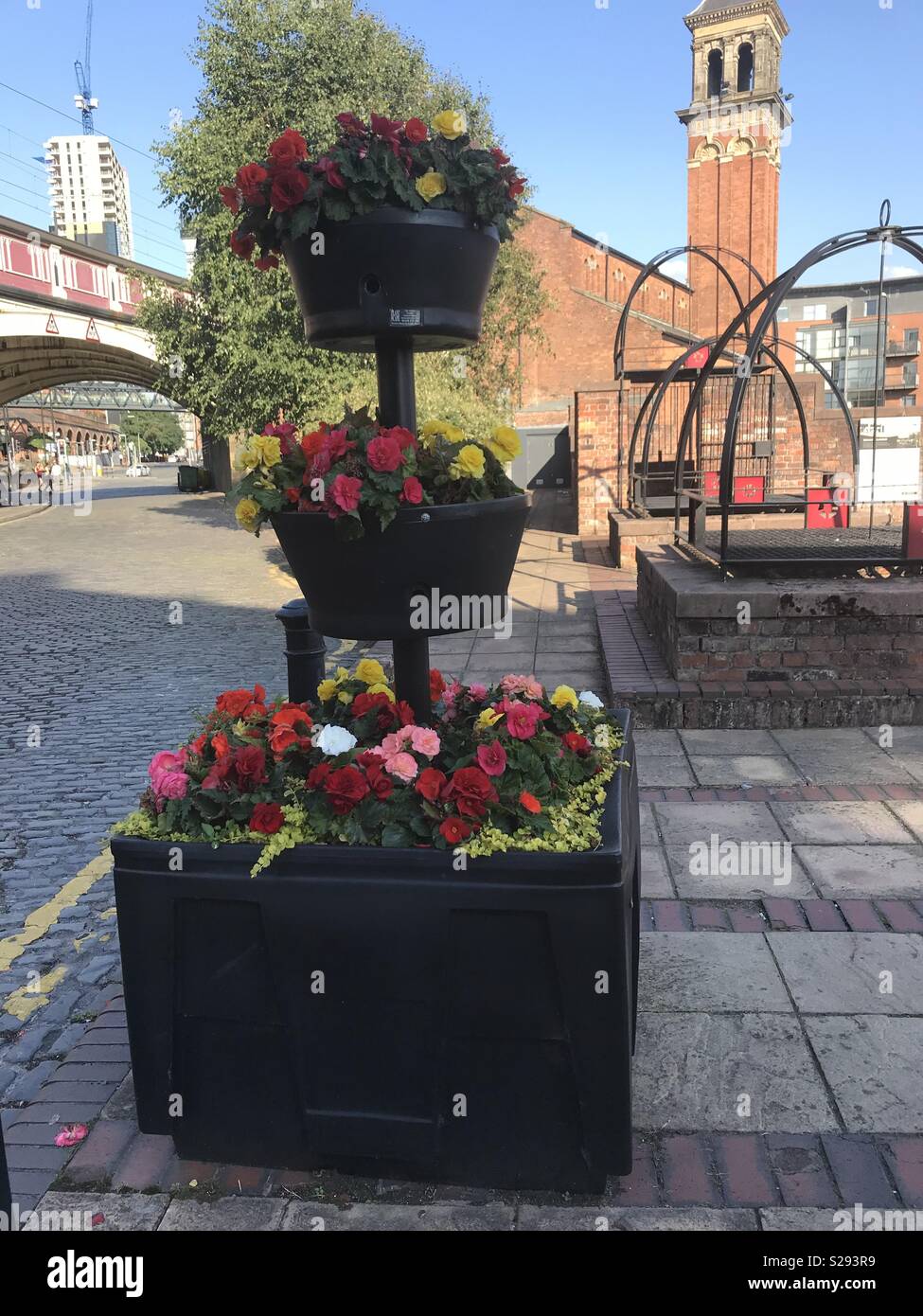 Summer in Manchester Stock Photo - Alamy