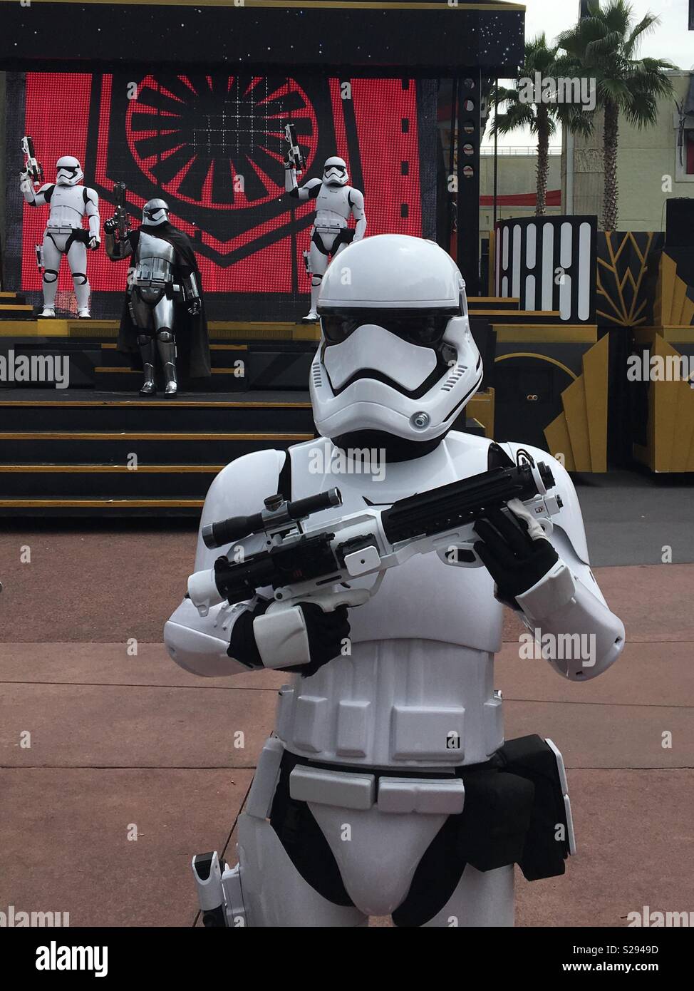 Star Wars First Order trooper at Disney’s Hollywood Studios in Florida ...