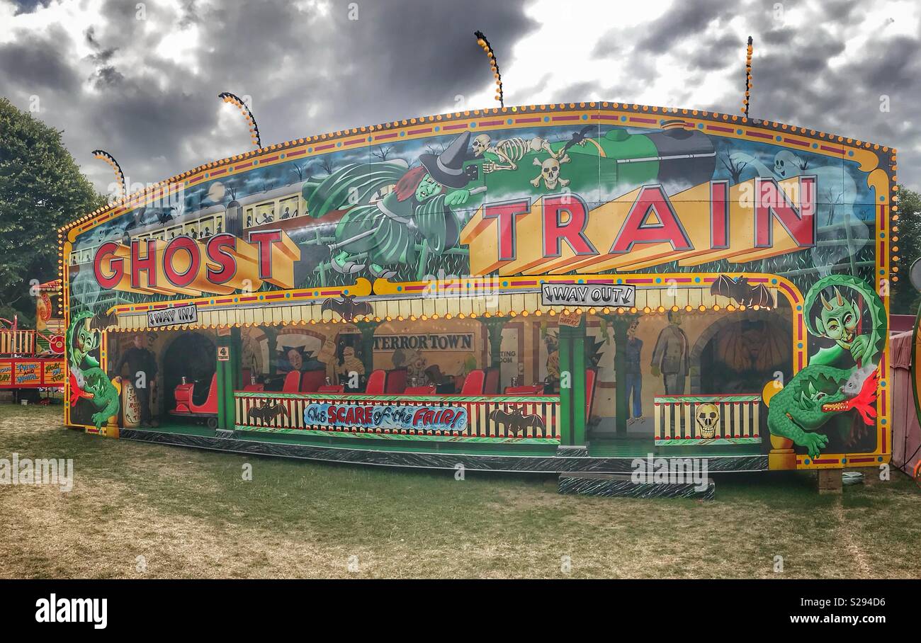 Ghost train fair hi-res stock photography and images - Alamy