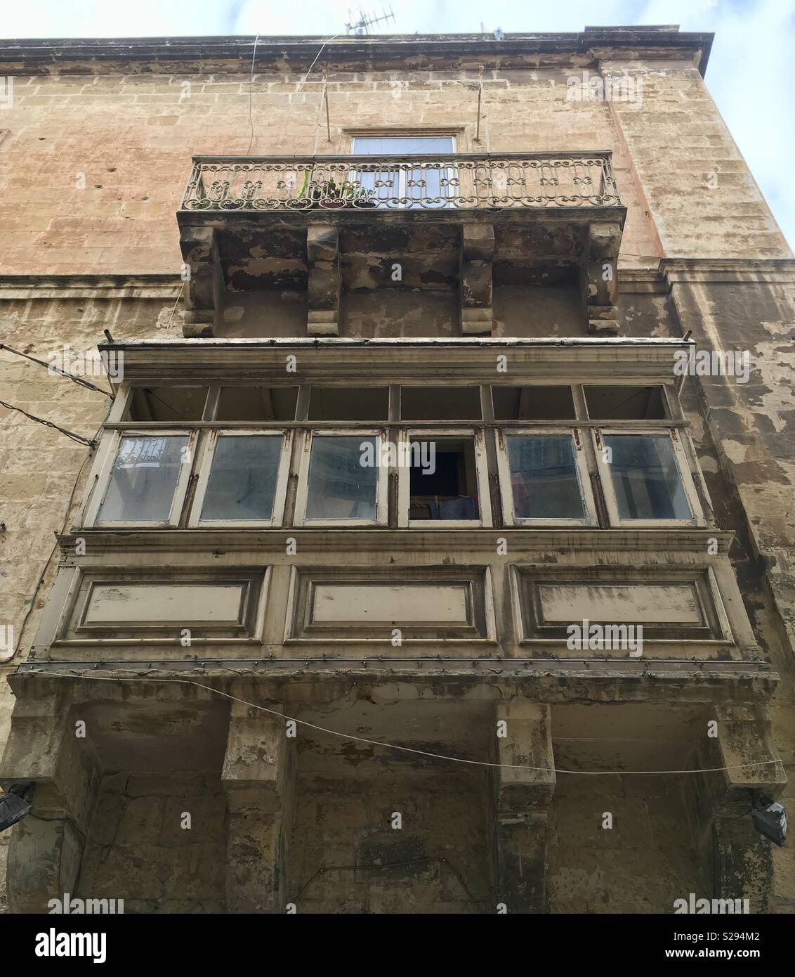 Traditional window in Malta Stock Photo - Alamy