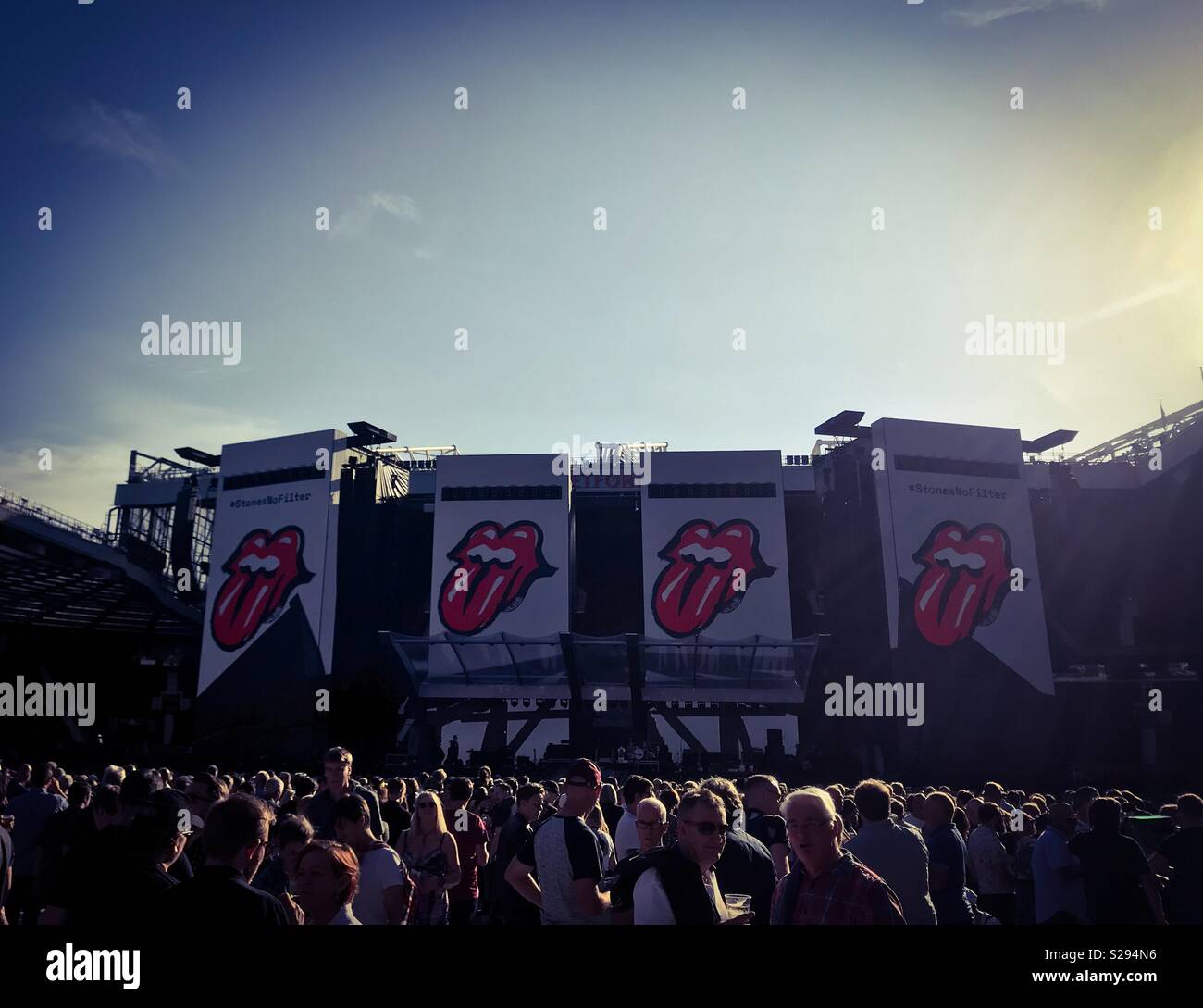 Rolling Stones gig, Manchester, June 2018 Stock Photo - Alamy