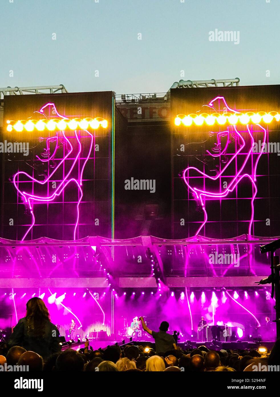 Rolling Stones gig, Manchester, June 2018 Stock Photo - Alamy