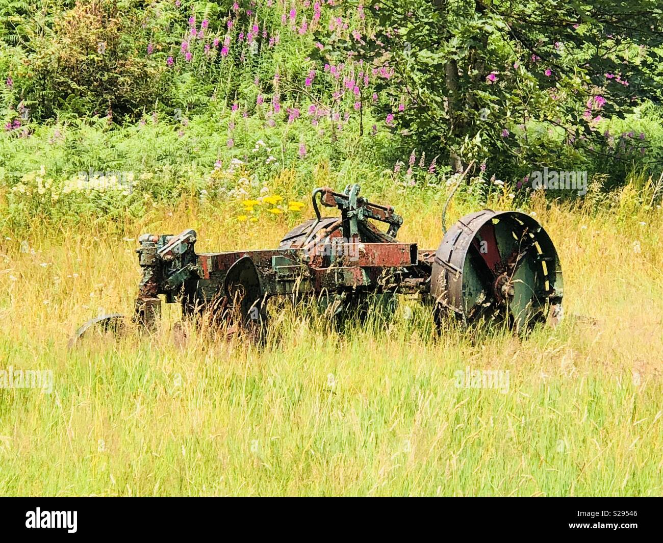 Old plough hi-res stock photography and images - Alamy