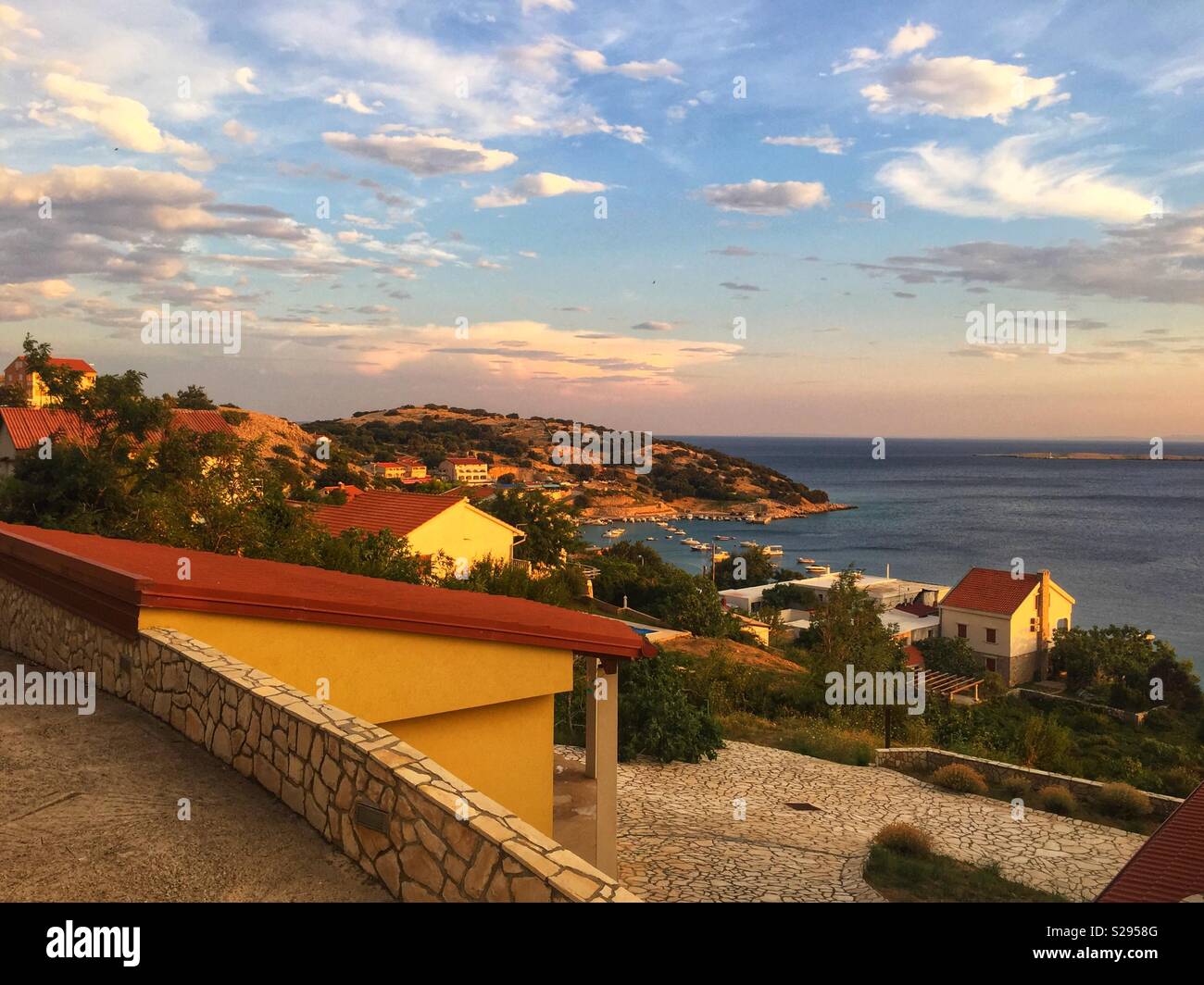 Stara Baška village, Krk Island, Croatia Stock Photo - Alamy