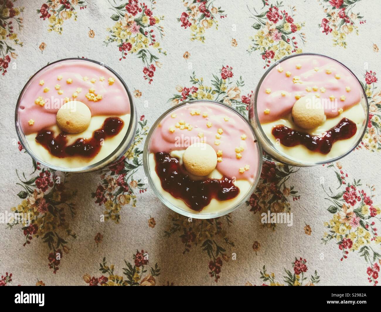 Old fashioned pudding Stock Photo - Alamy
