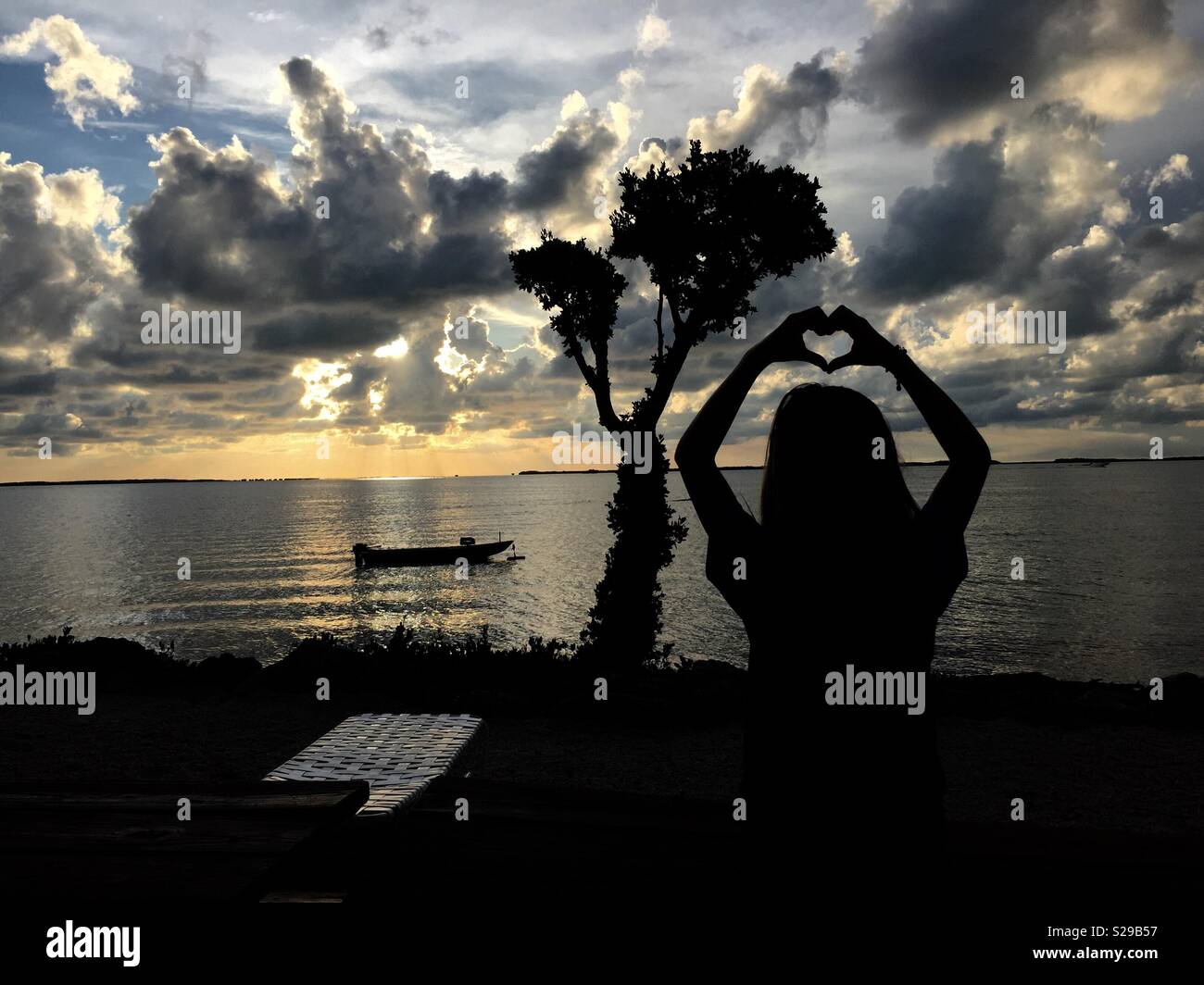 Living the island life Stock Photo - Alamy