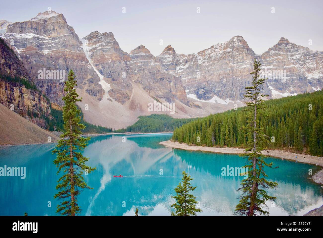 Moraine Lake, Alberta, Canada Stock Photo - Alamy