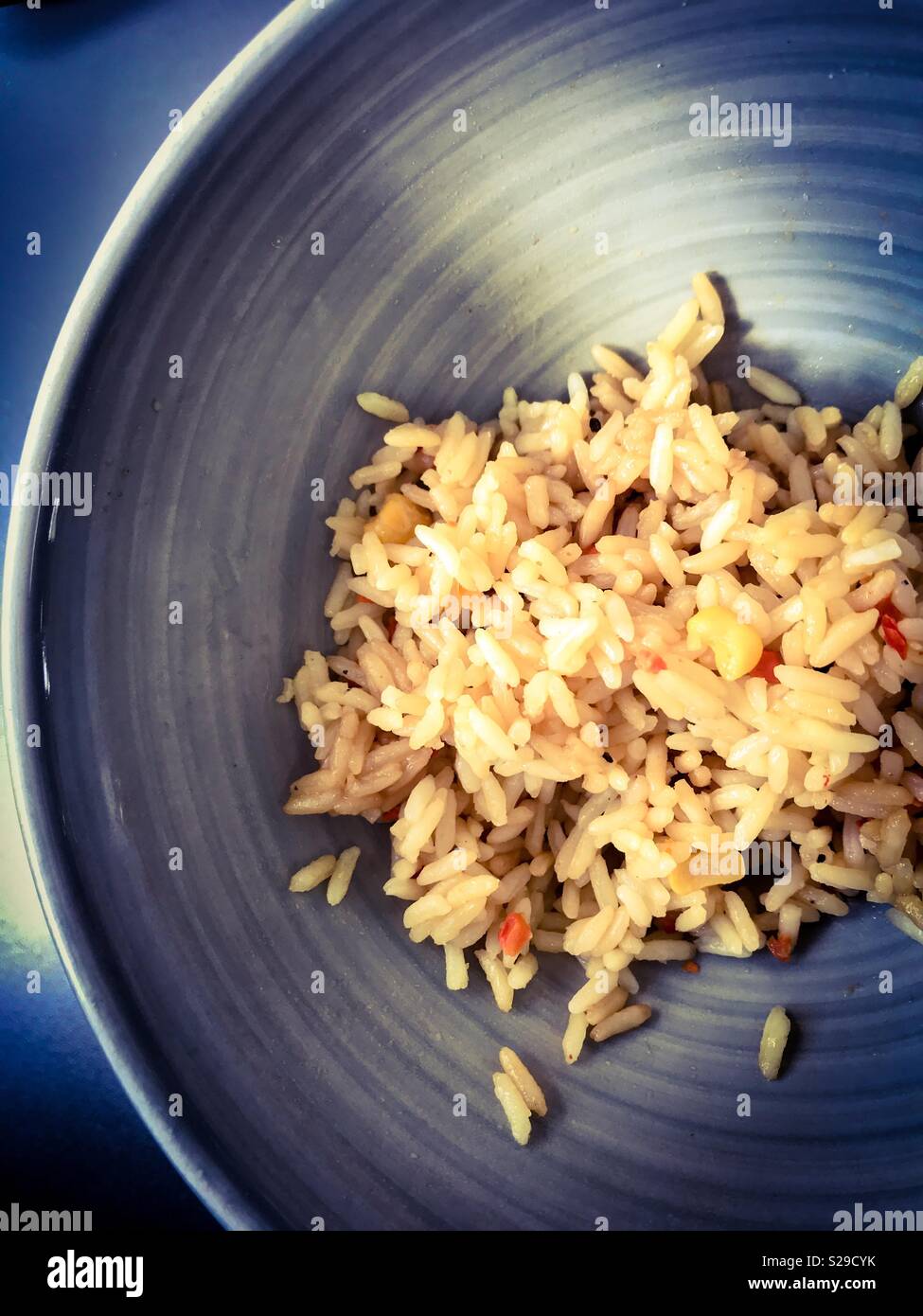 Bowl of savoury rice Stock Photo - Alamy