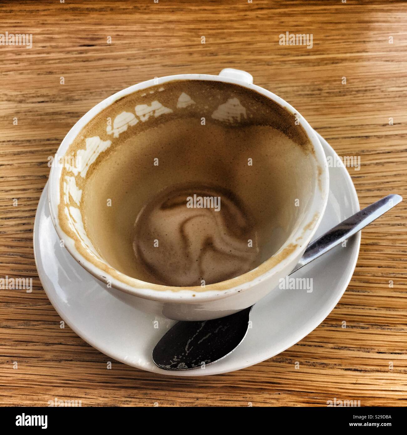 Empty coffee cup Stock Photo - Alamy