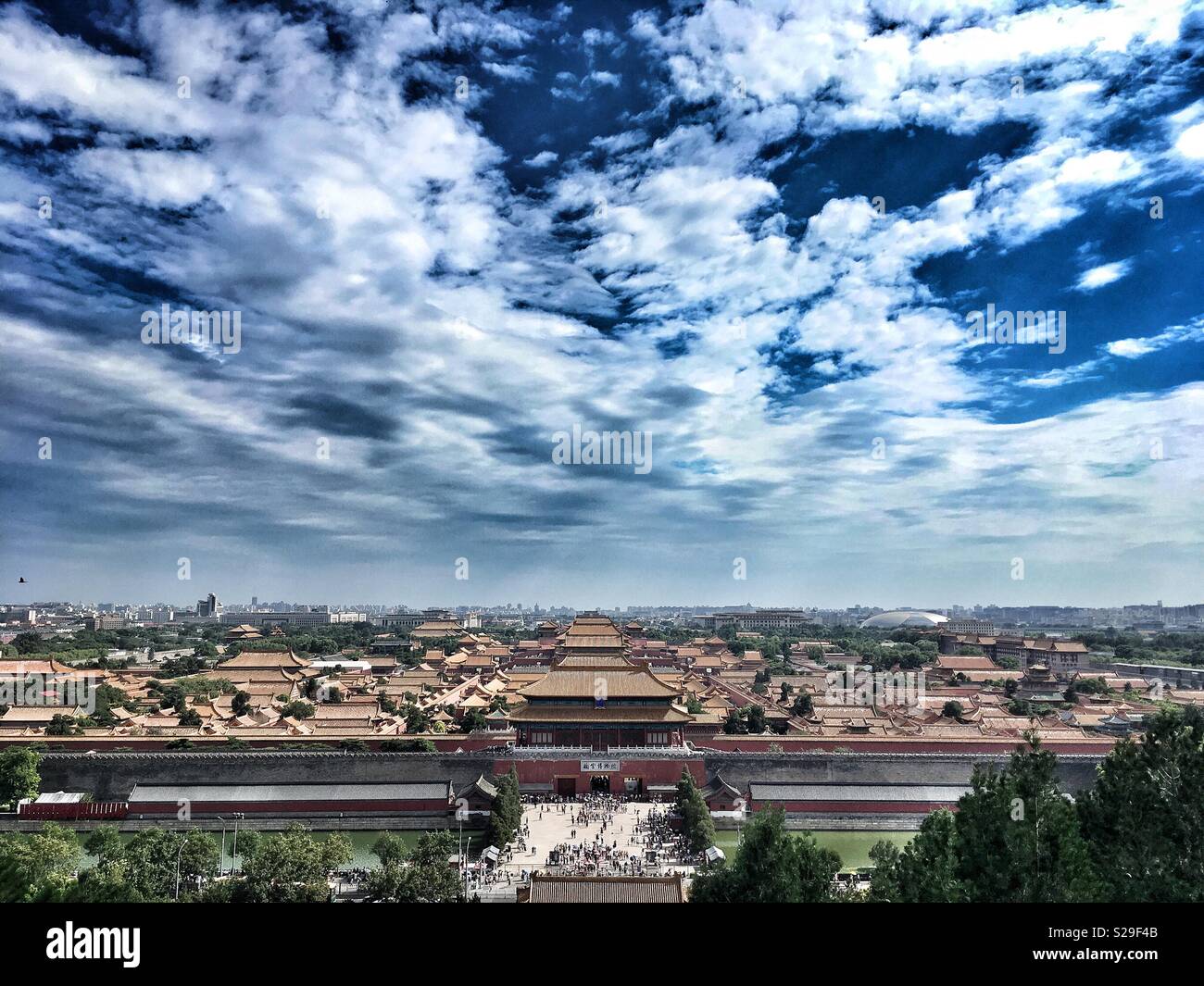 Skyline and forbidden city hi-res stock photography and images - Alamy