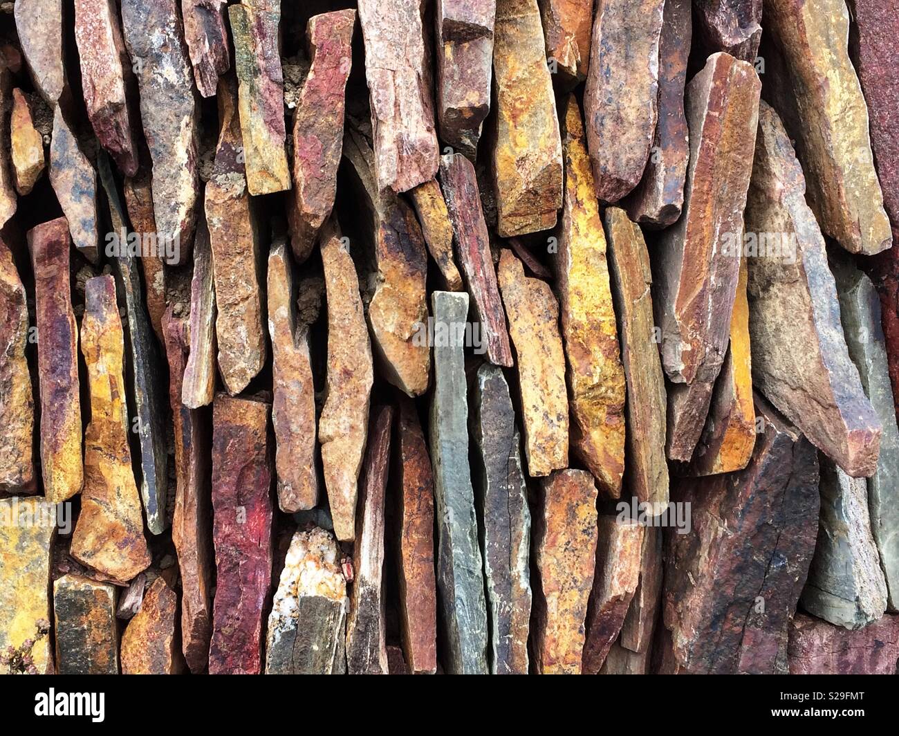 Slate Dry Stone Wall High Resolution Stock Photography and Images - Alamy