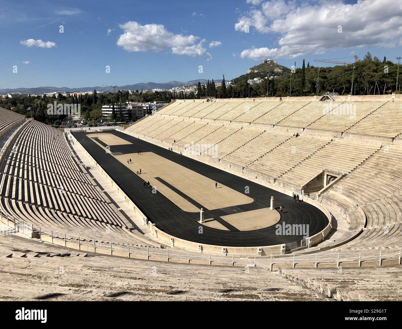 The panathenaic stadium of athens hi-res stock photography and images ...