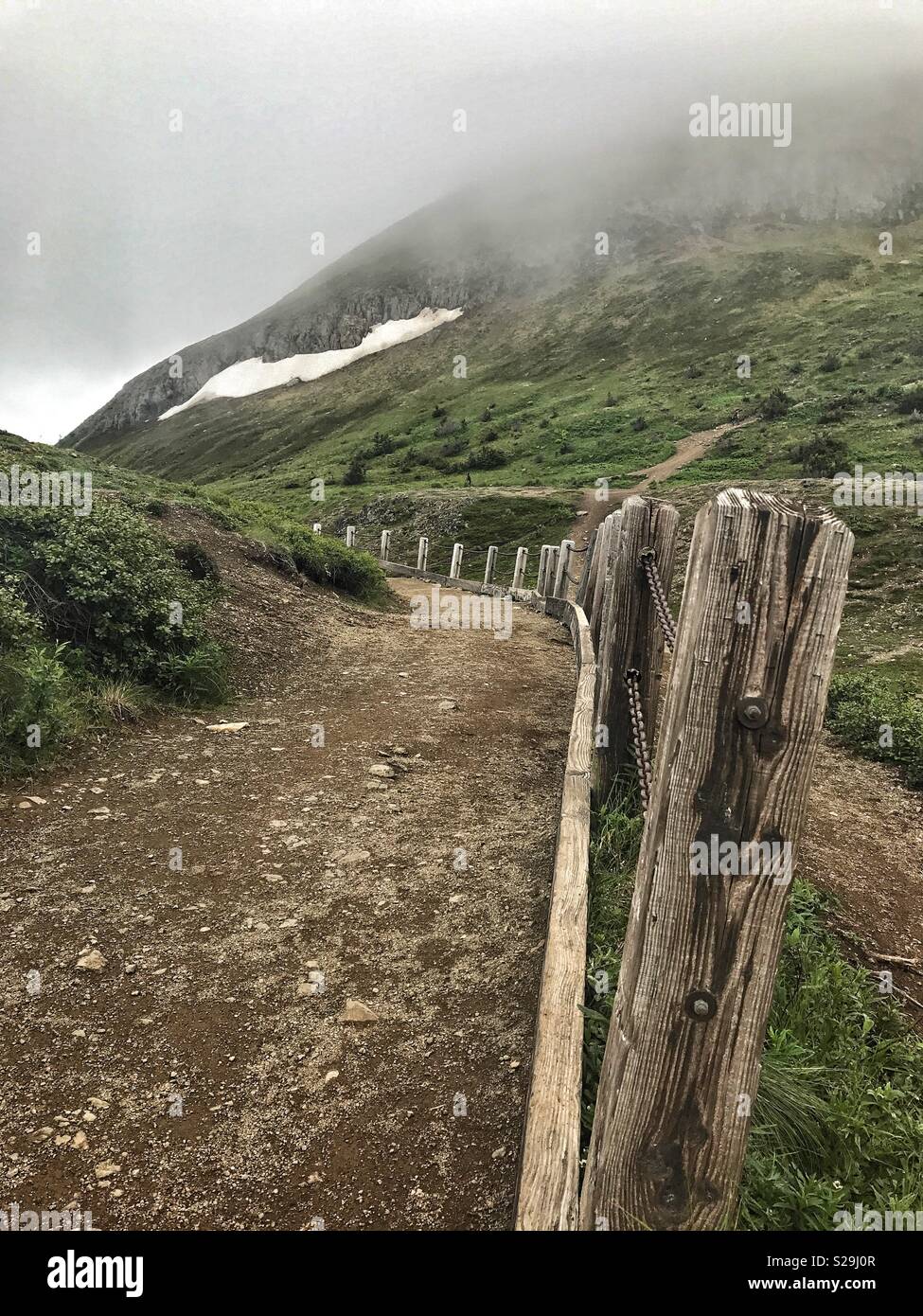 Flattop mountain anchorage hi-res stock photography and images - Alamy