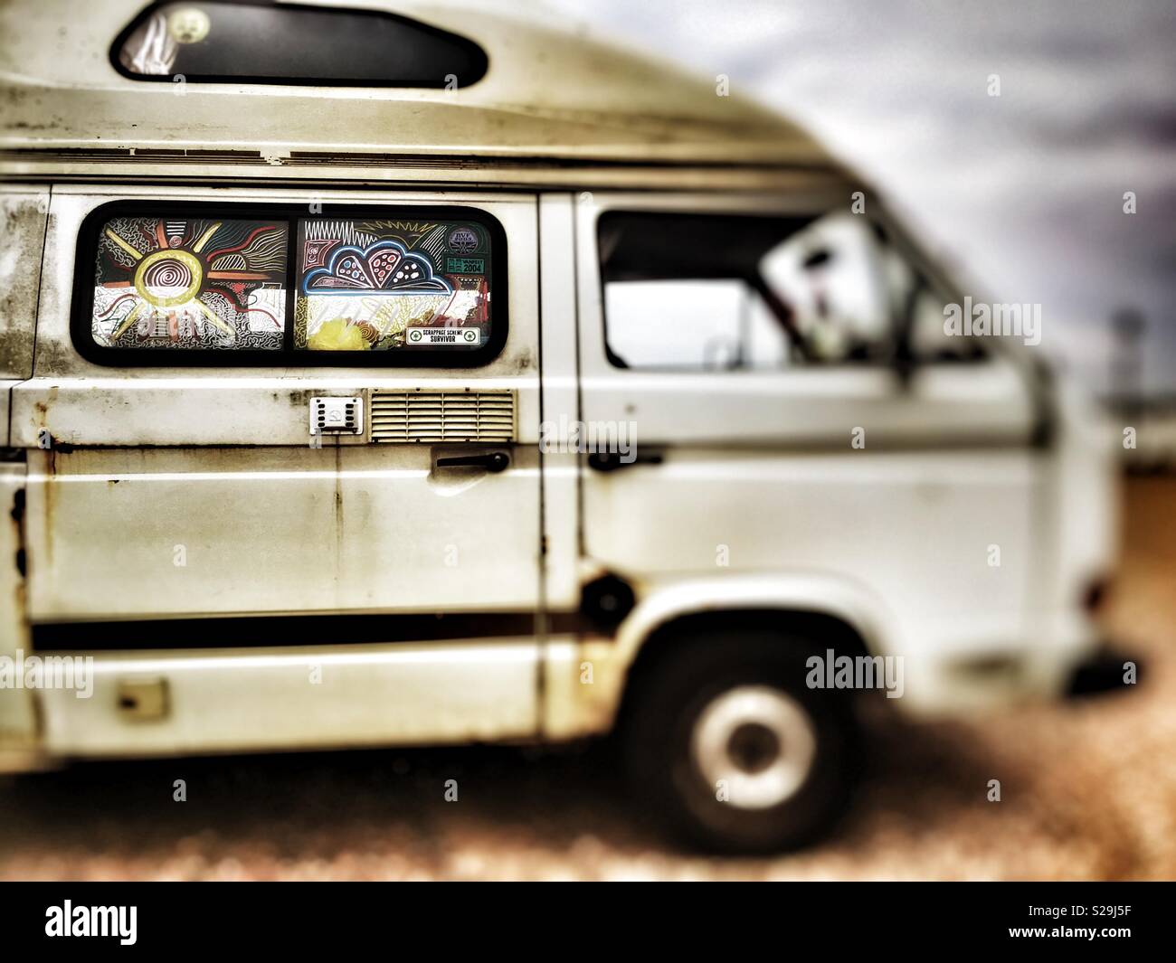 1980’s VW motorhome Stock Photo - Alamy