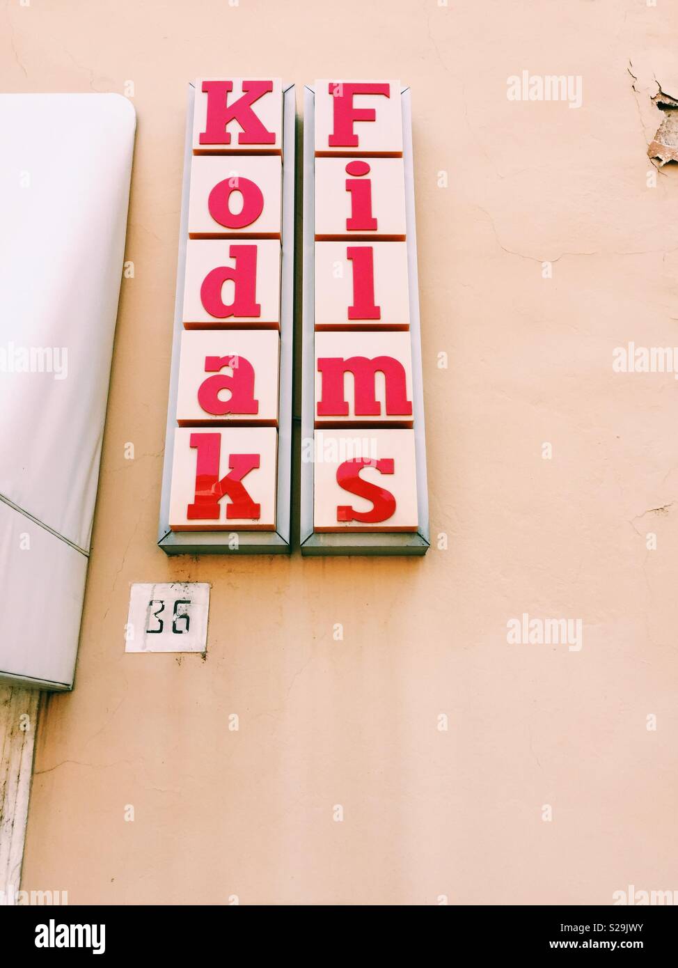 Vintage Kodak Film Sign High Resolution Stock Photography and Images ...