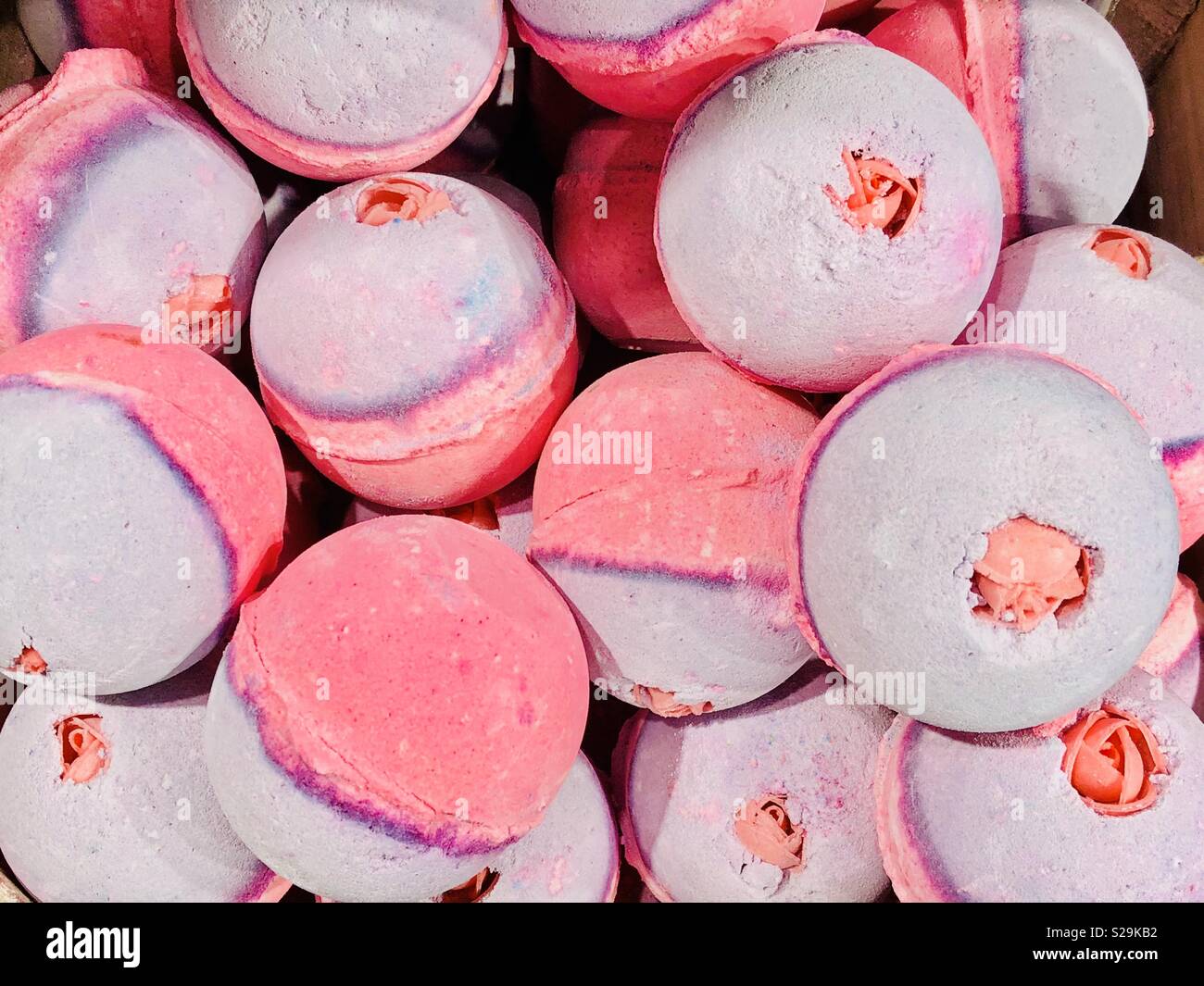 Hand made soap balls Stock Photo - Alamy
