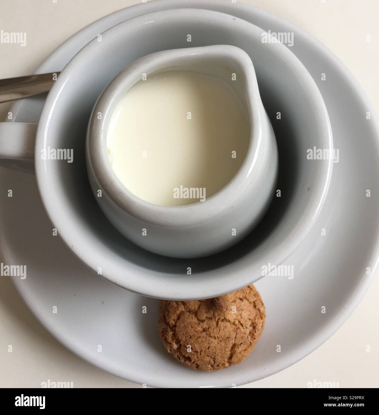 Cup And Saucer Biscuit High Resolution Stock Photography and Images - Alamy