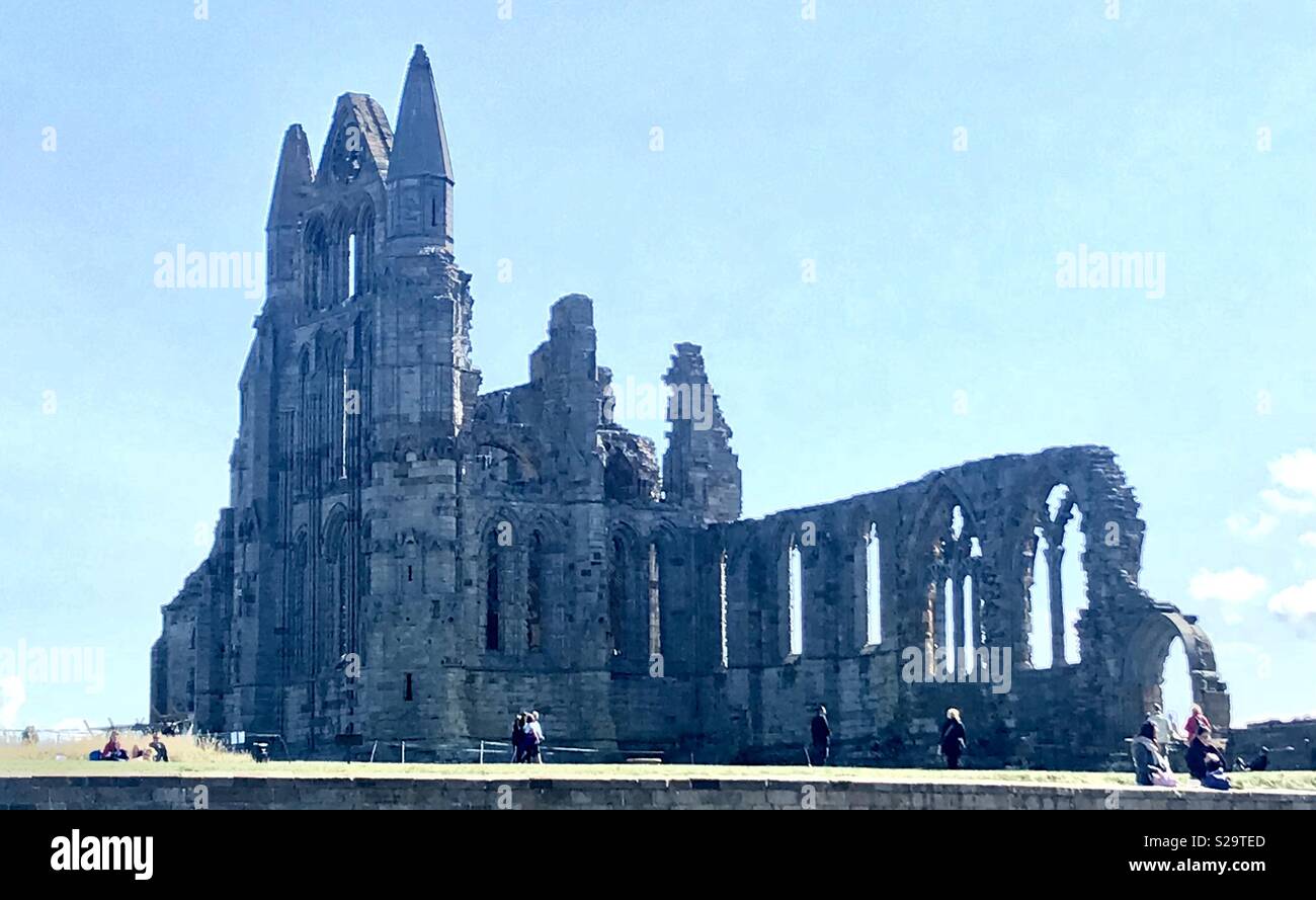 Whitby Castle Ruins High Resolution Stock Photography and Images - Alamy