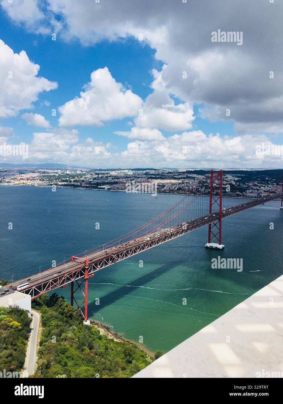 Lisbon bridge hi-res stock photography and images - Alamy