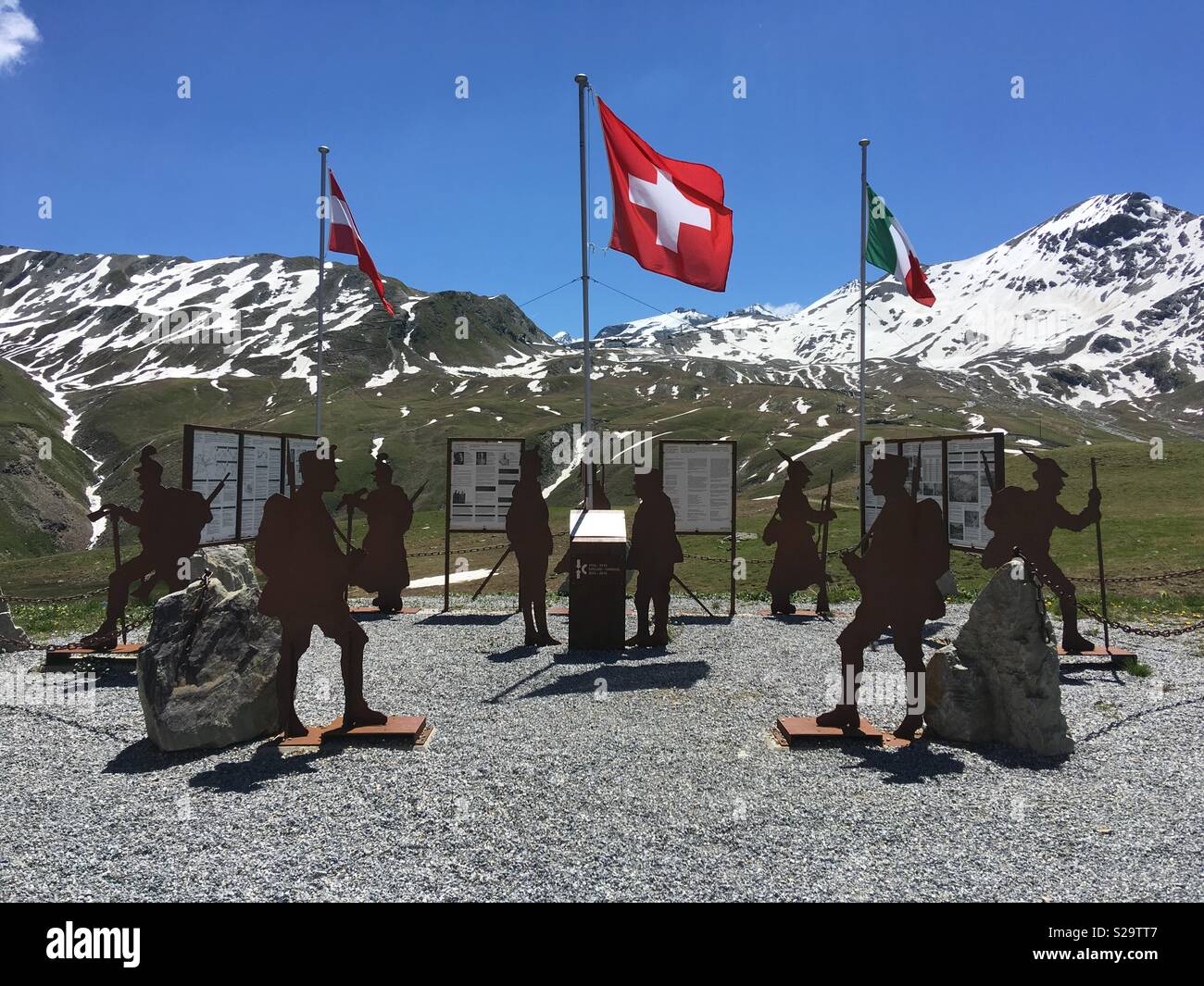 Switzerland austria border hi-res stock photography and images - Alamy