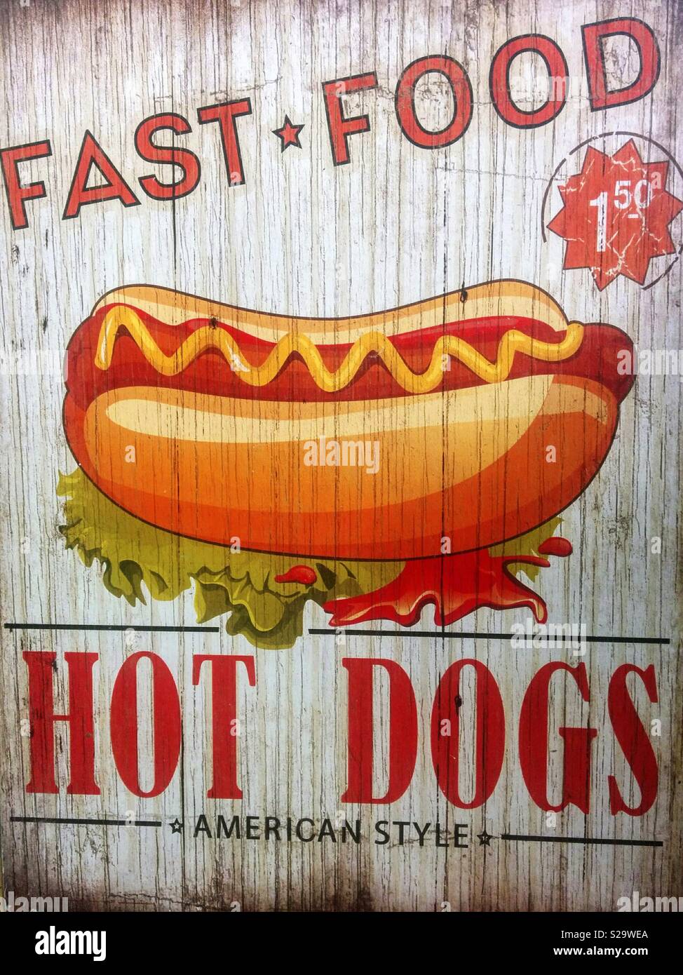 Fast Food Posters High Resolution Stock Photography and Images - Alamy