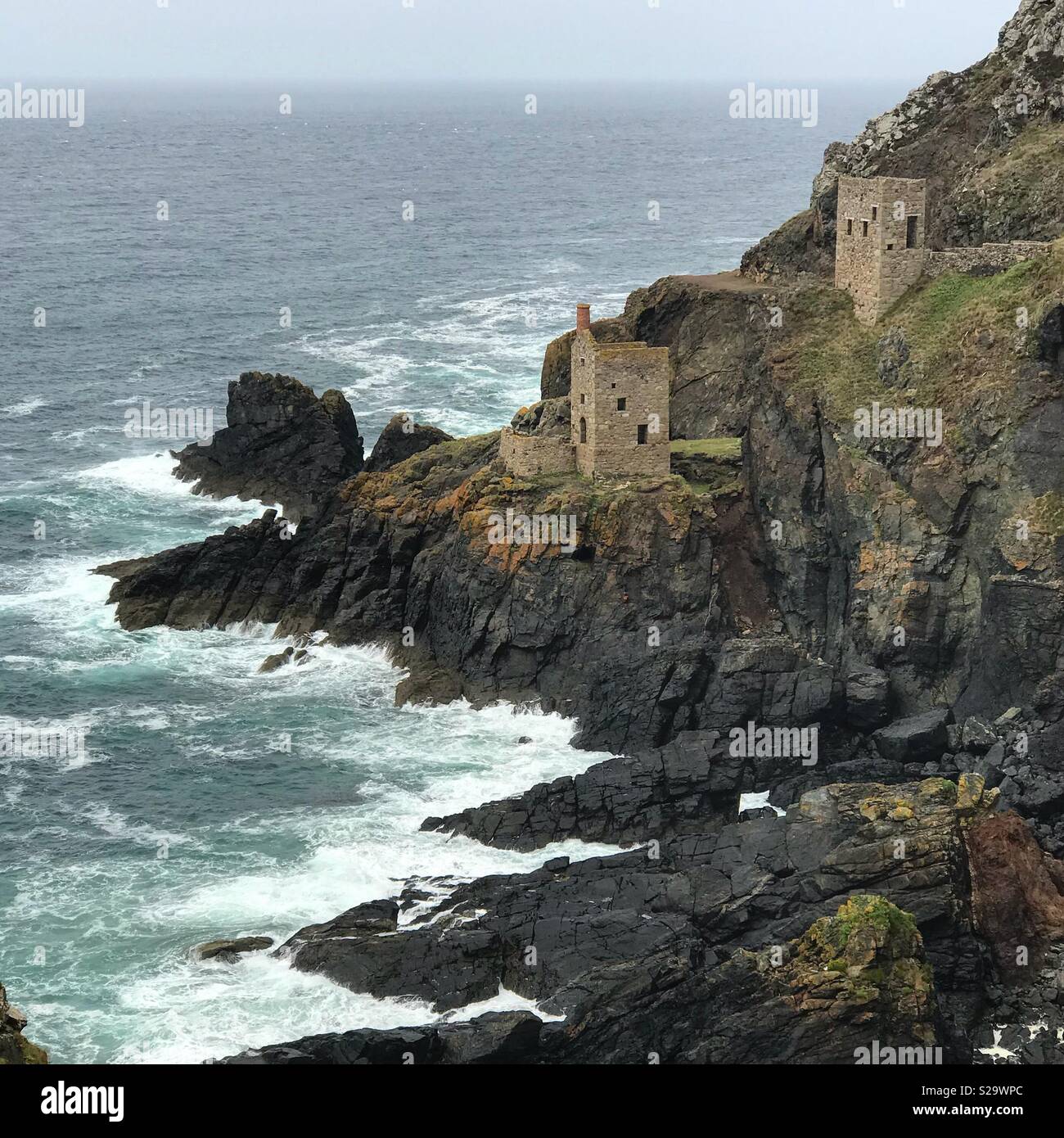 Botallack mines in Cornwall Stock Photo - Alamy