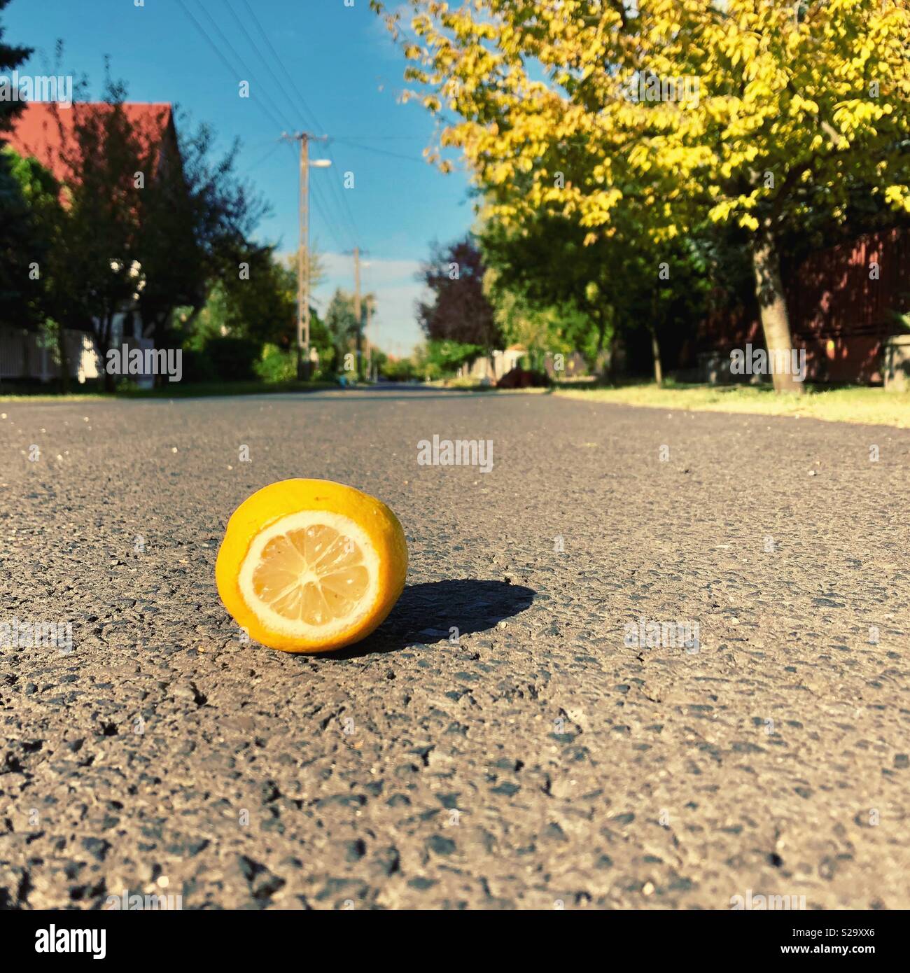 Lemon street hi-res stock photography and images - Alamy