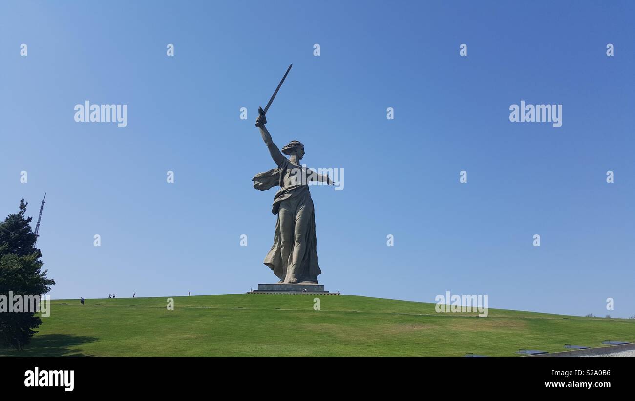 Motherland statue hi-res stock photography and images - Alamy