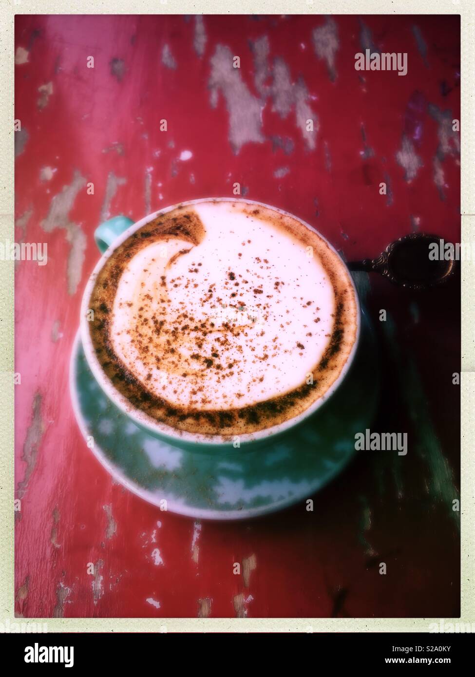 Red cappuccino hi-res stock photography and images - Alamy